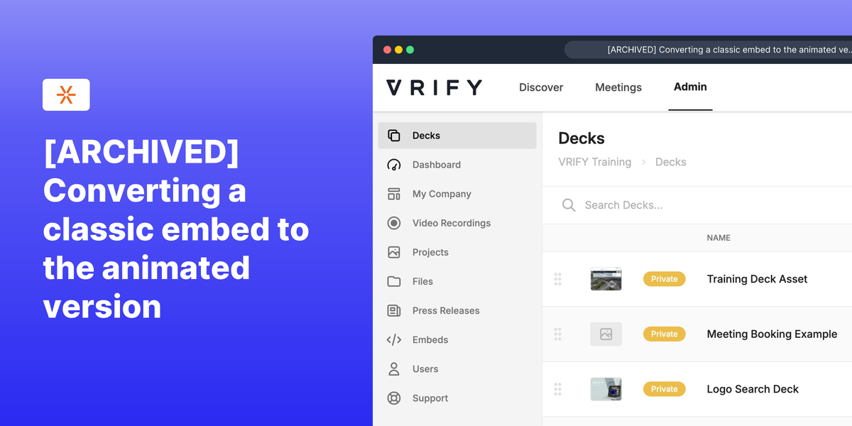 Converting a classic embed to the animated version
