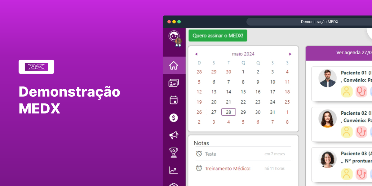 Demonstração MEDX