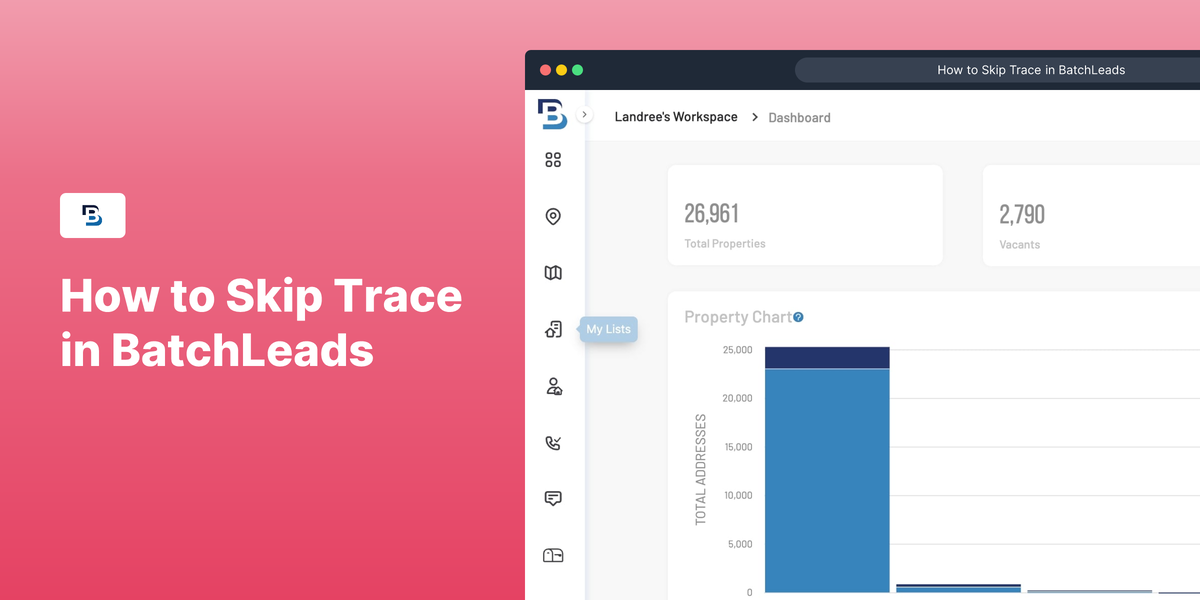 How to Skip Trace in BatchLeads