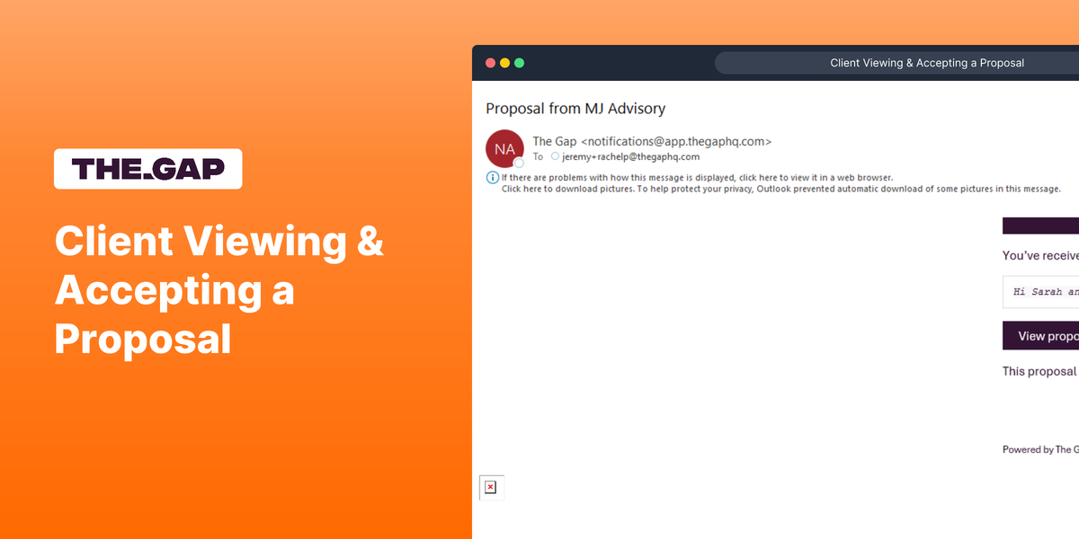 Client Viewing & Accepting a Proposal