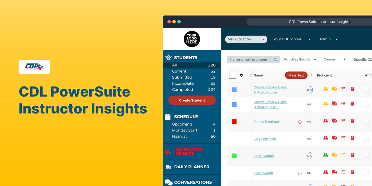 CDL PowerSuite Instructor Insights