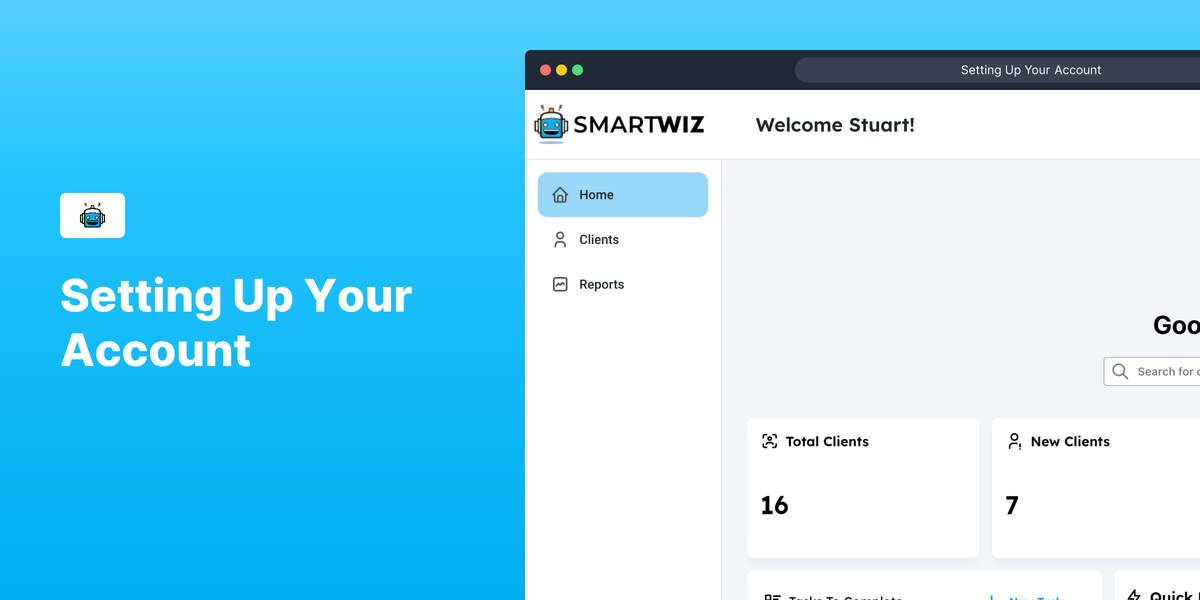 Setting Up Your Account