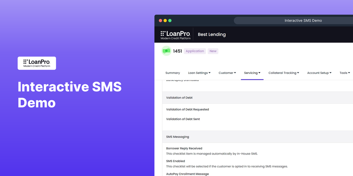 Interactive SMS Demo
