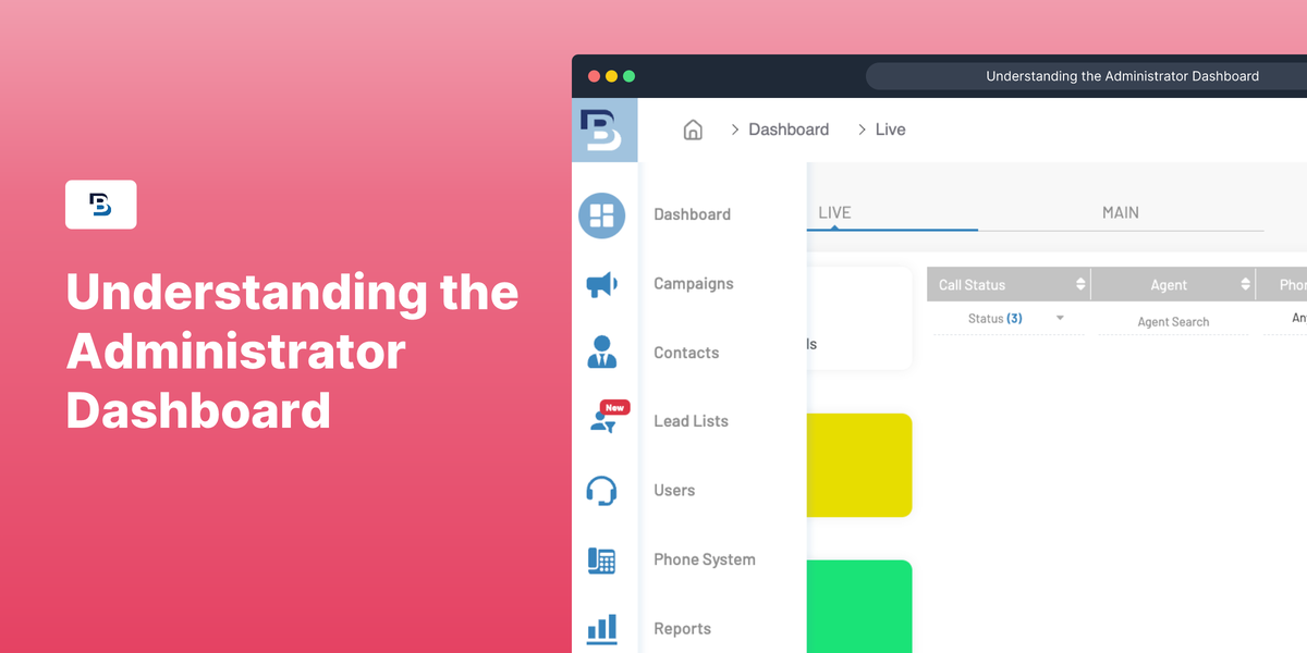 Understanding the Administrator Dashboard
