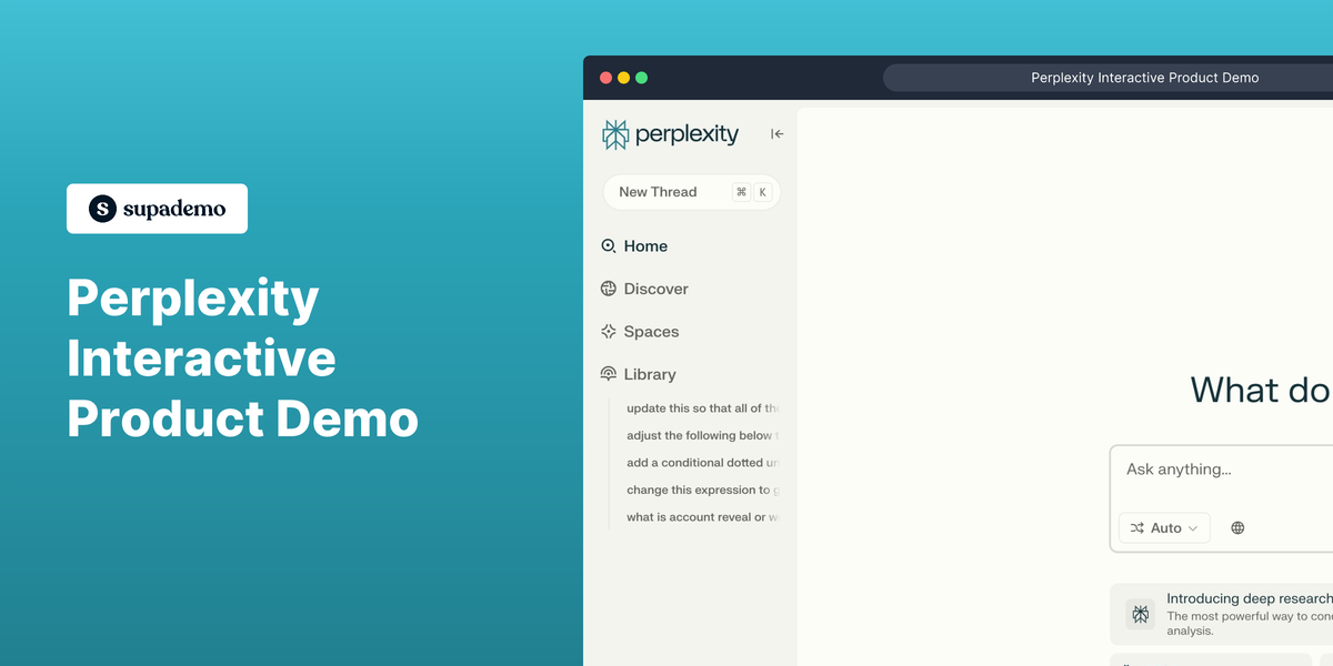 Perplexity Product Demo