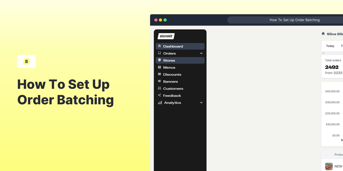How To Set Up Order Batching