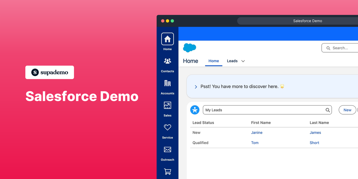 Salesforce Product Demo