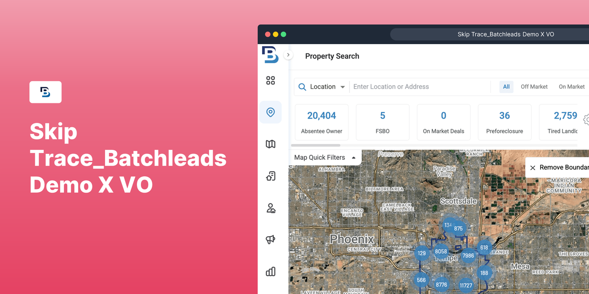 Skip Trace_Batchleads Demo X VO