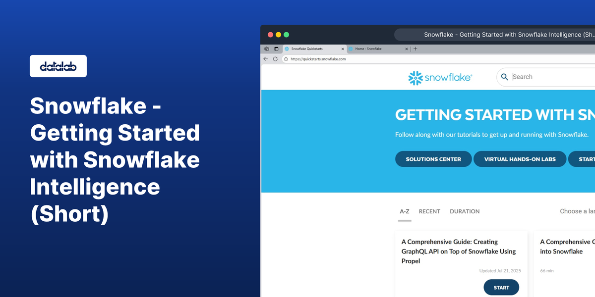Snowflake - Getting Started with Snowflake Intelligence (Short)