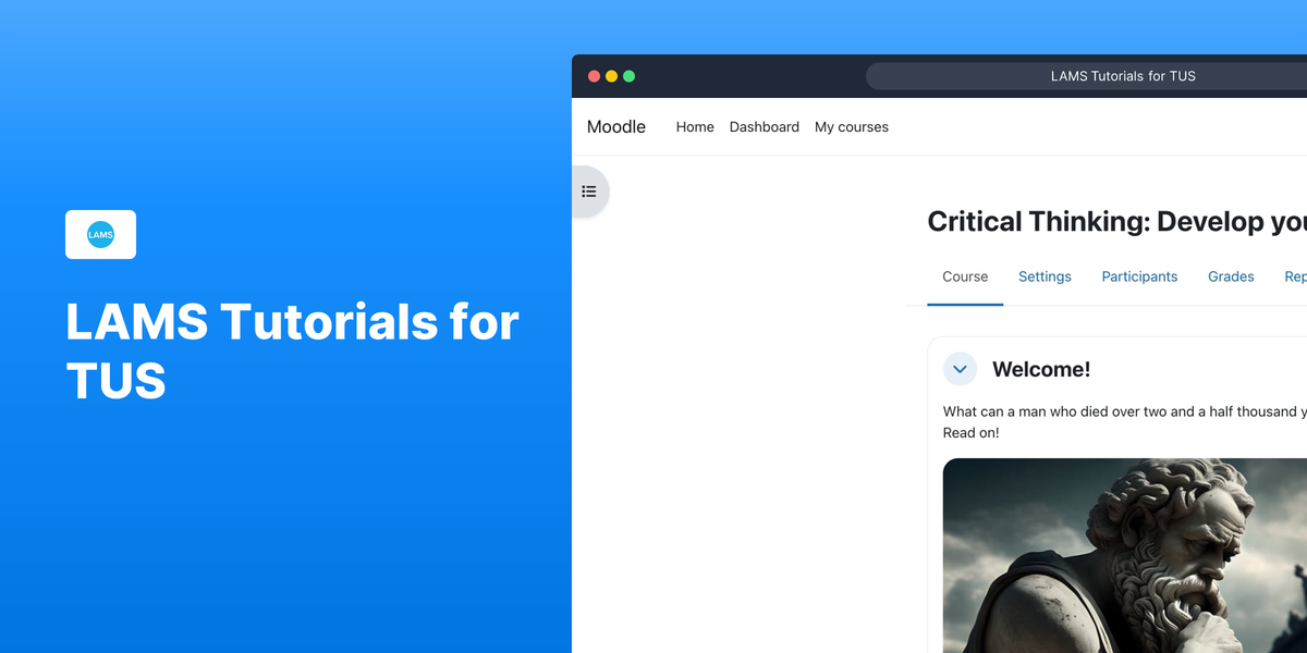LAMS Tutorials for TUS